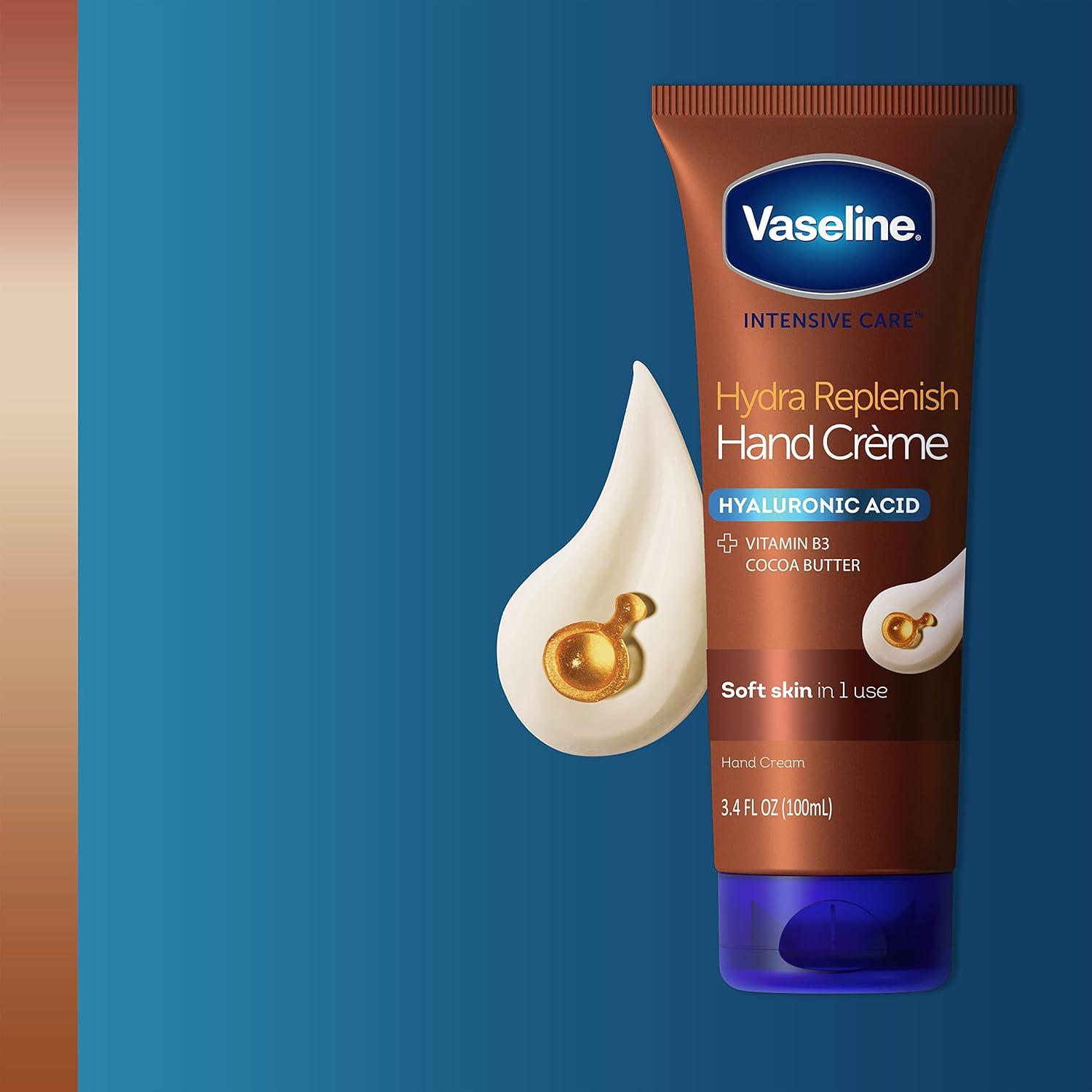 Vaseline Intensive Care Hand Cream Moisturizer 3.4 Fl Oz - Pack of 6 ...