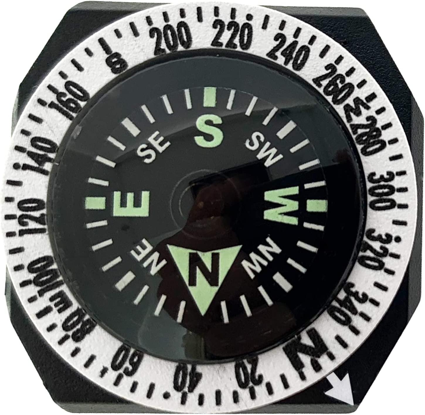 Sun Company GoCompass Micro Orienteering Wrist Compass - Rotating Bezel ...