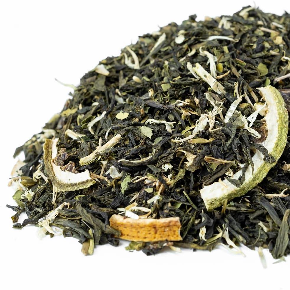 Lemon & Lime Green Tea -100g Loose Leaf Tea | Buy Now with Express International Delivery ...