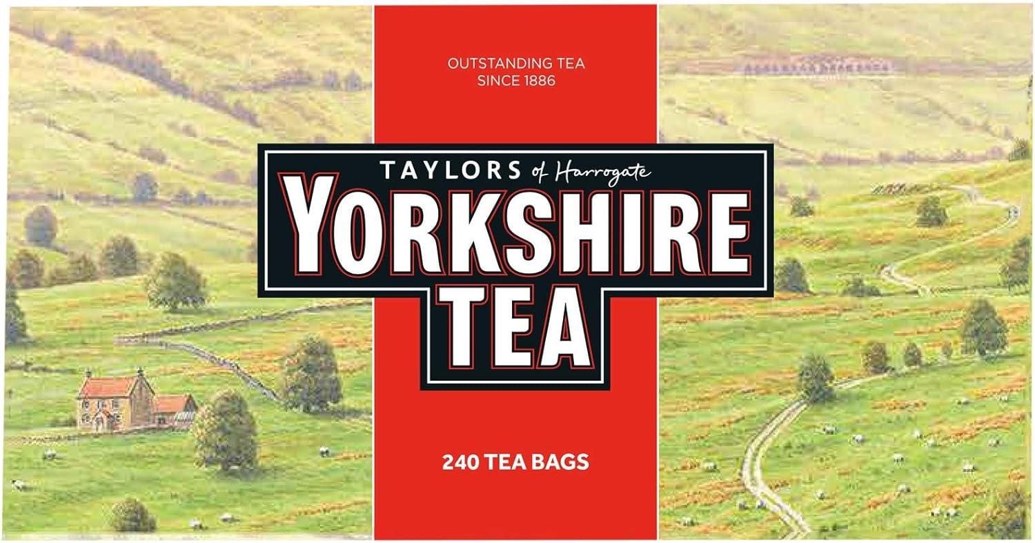 Yorkshire Tea Compatible 240 Teabags 750g | Buy Now with Express International Delivery ...