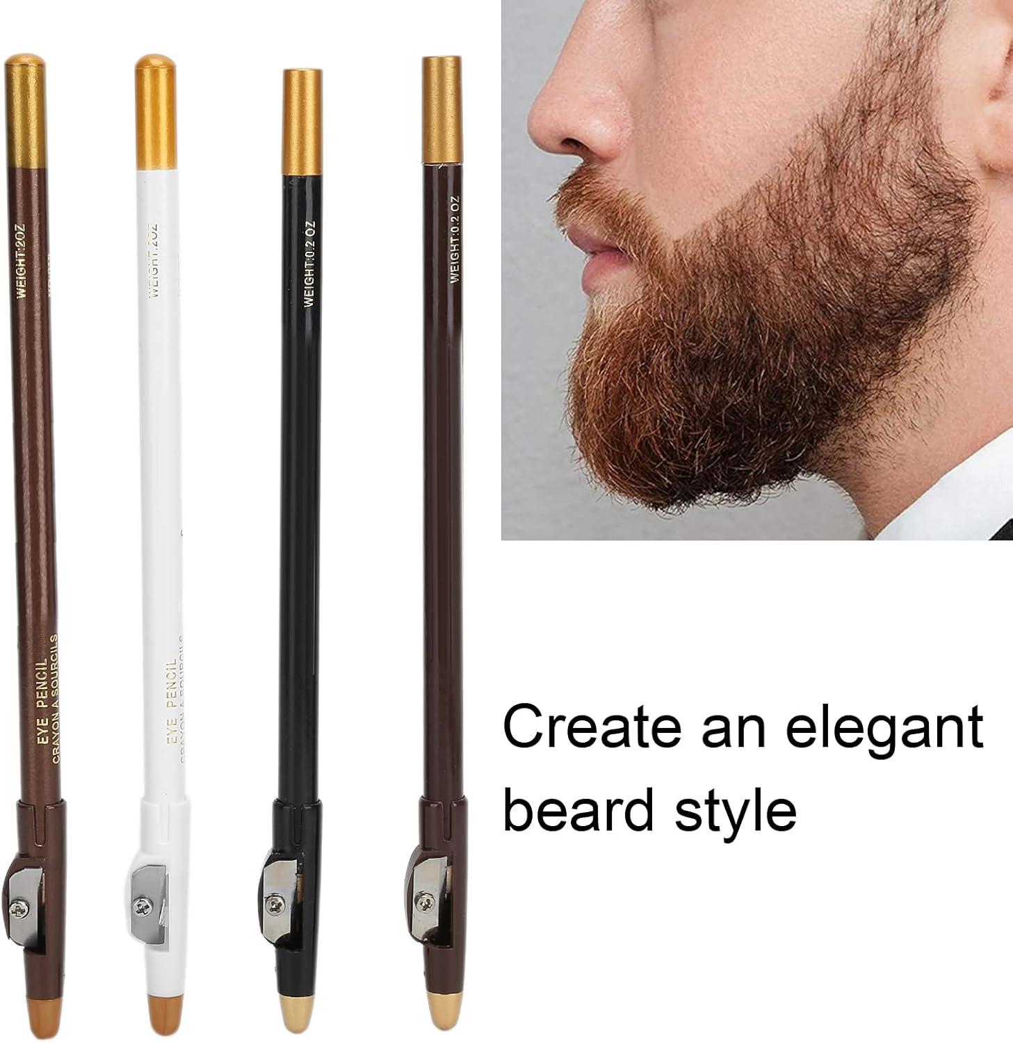 4 Pack Barber Pen - Precision Hairline & Beard Shaping Pencils | Ideal ...