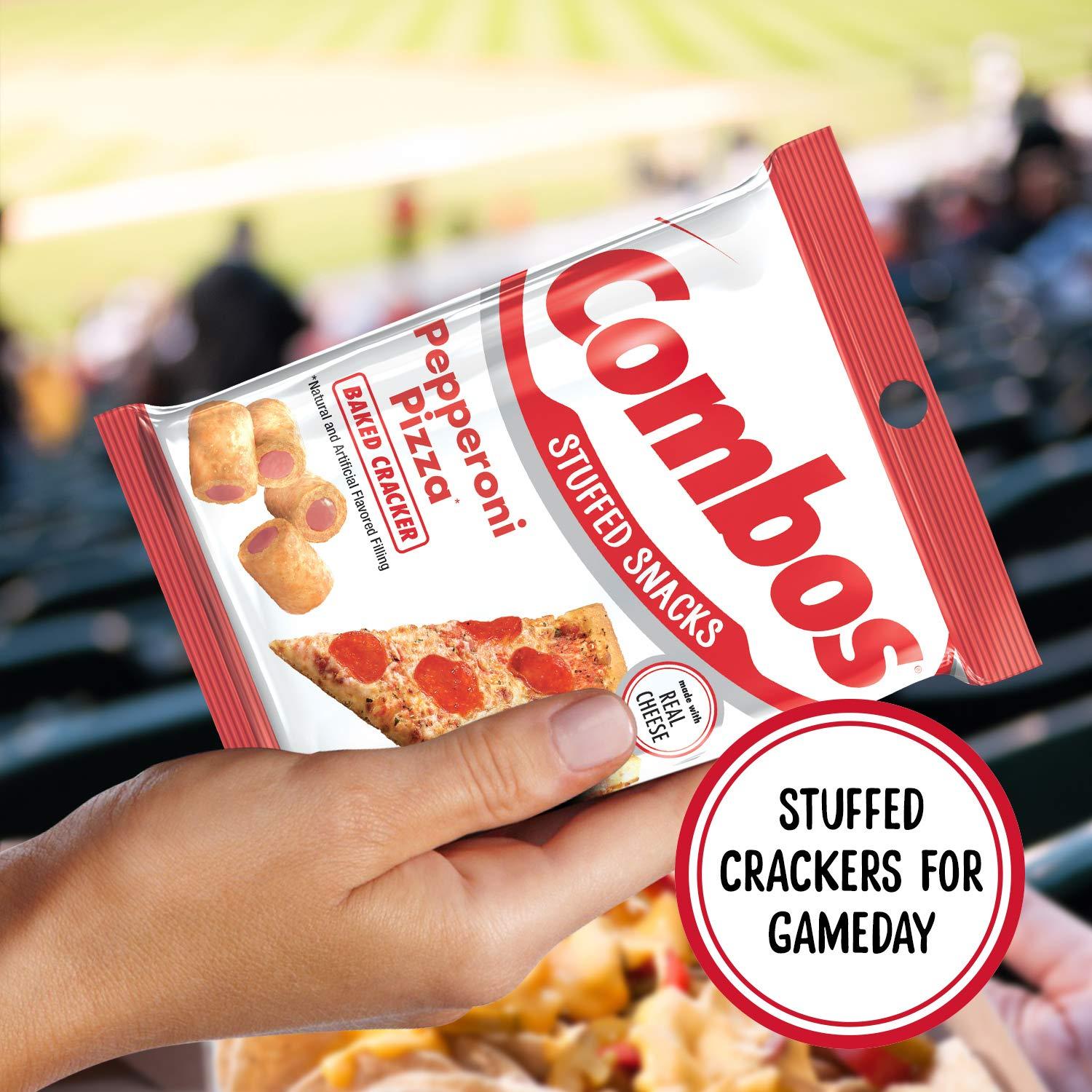 COMBOS Pepperoni Pizza Cracker Baked Snacks 6.3oz Bag - Delicious ...