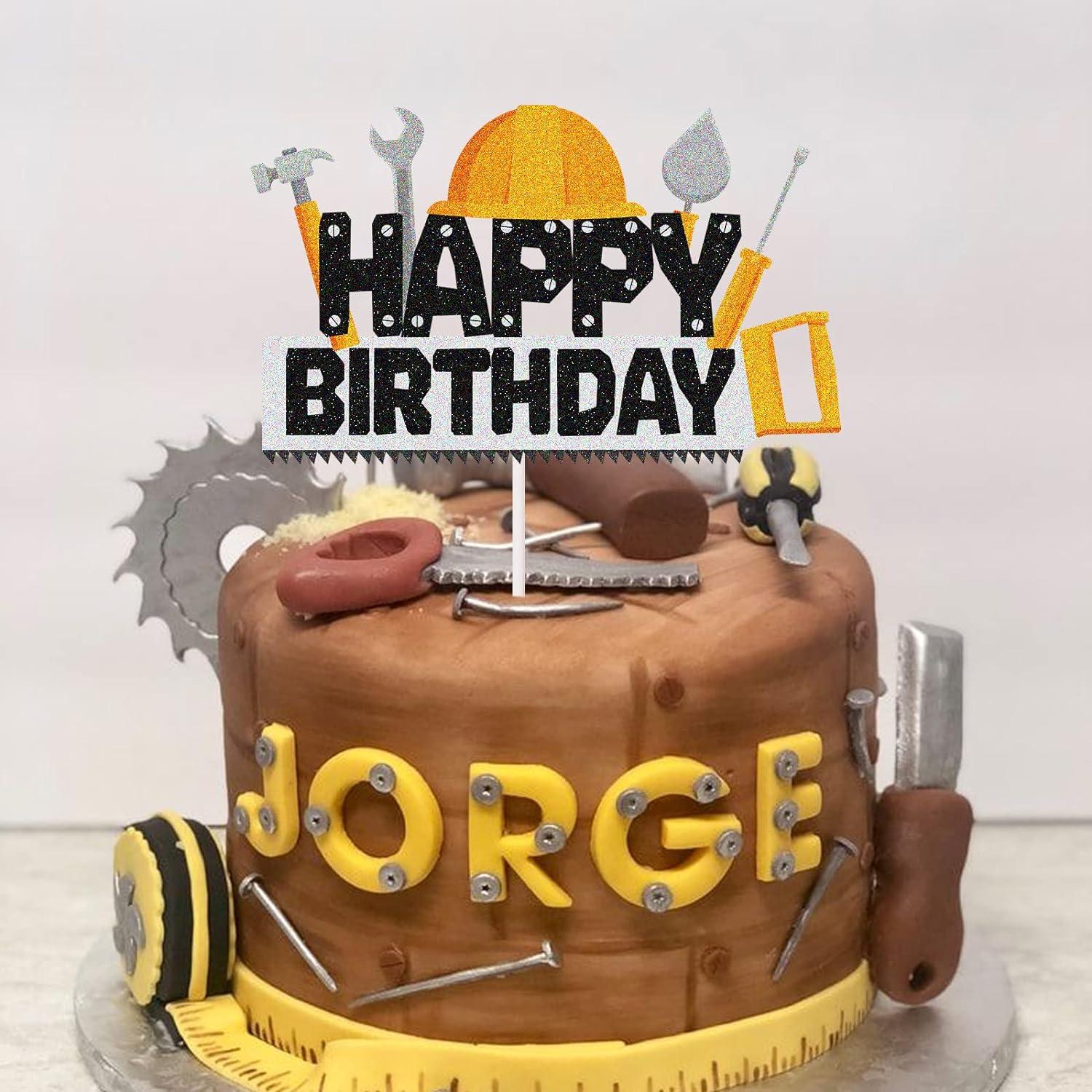 Construction Tools Cake Topper | Buy Now with Express International ...