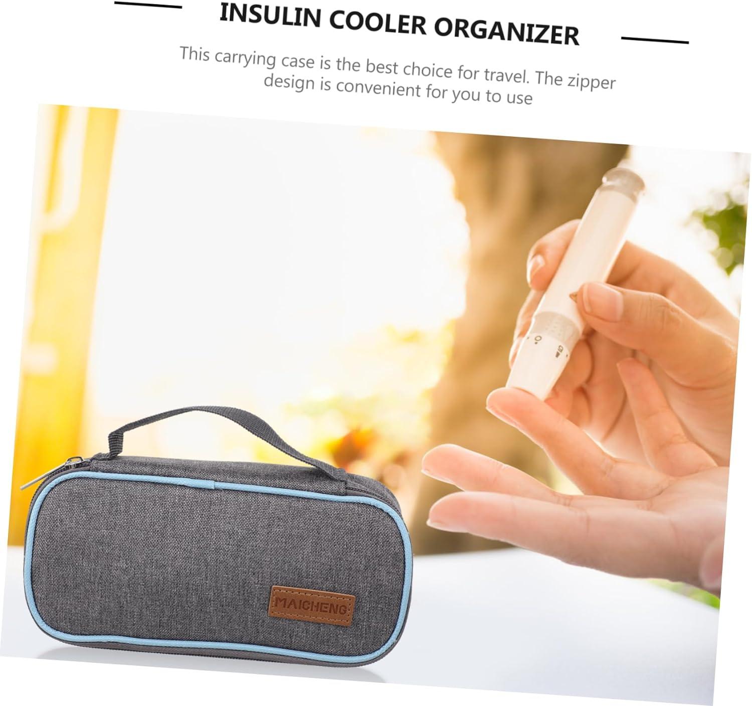 Insulin Cooler Bag 1pc Insulin Cooler Box Insulin Insulated Bag Insulin ...