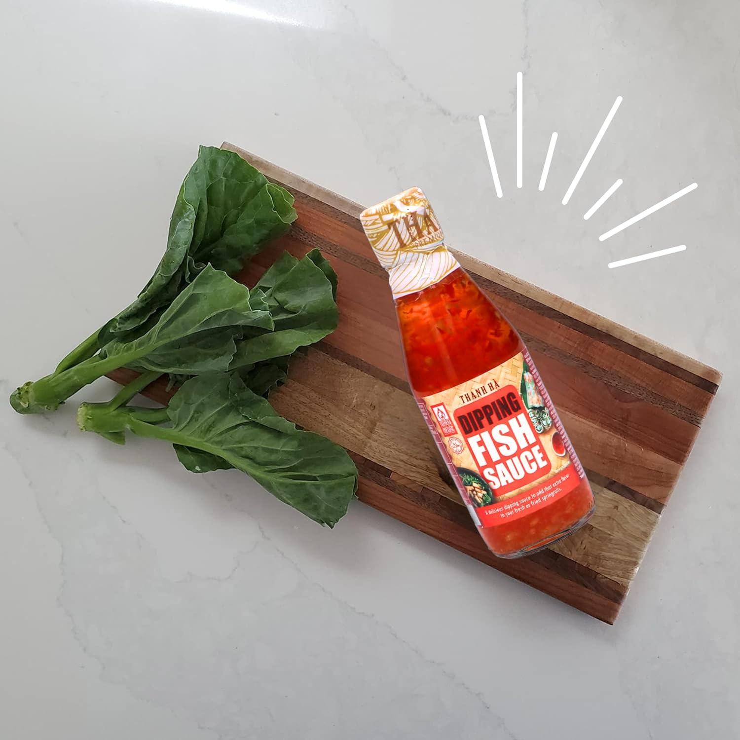 Thanhha Instant Dipping Fish Sauce with Garlic & Chilli 180ml (Pack of ...