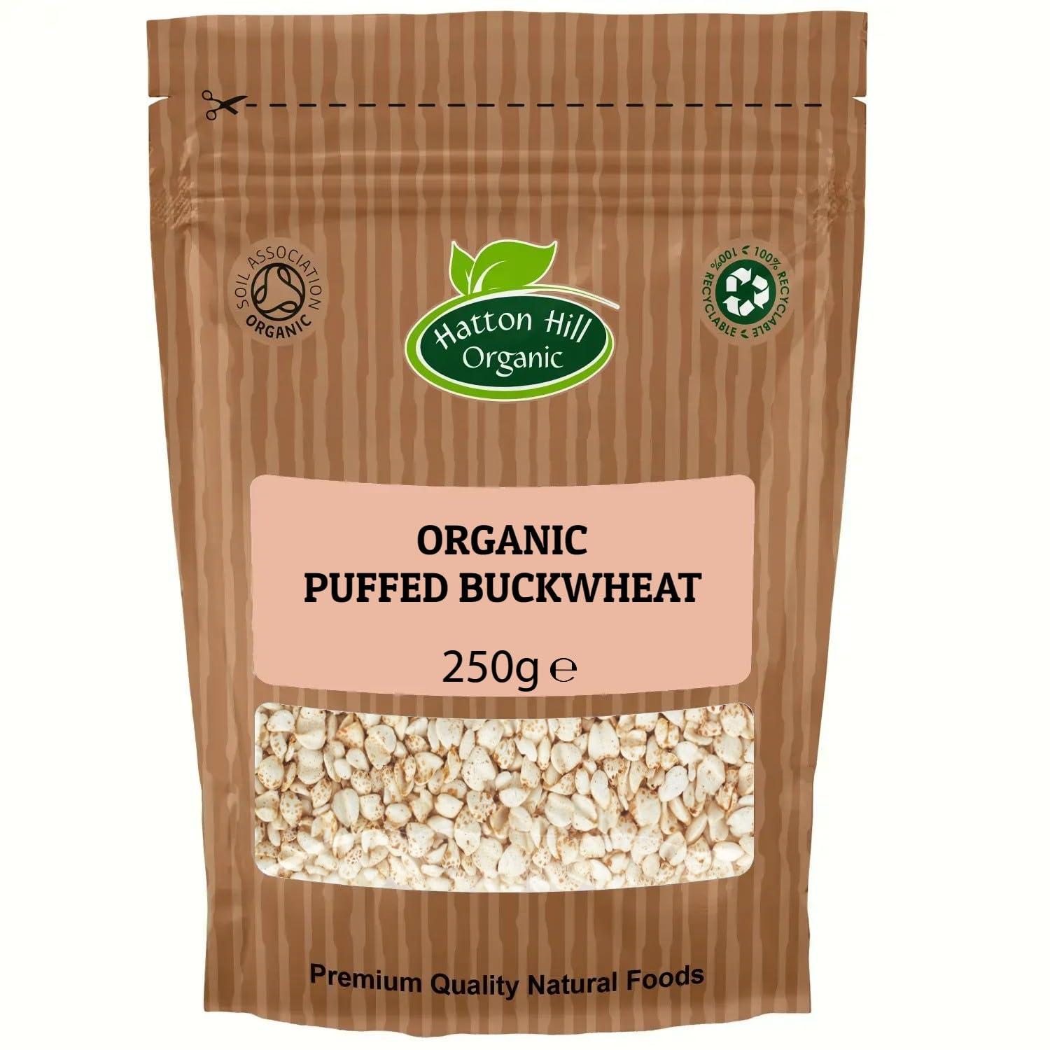 Organic Puffed Buckwheat 250g - Hatton Hill Organic: Premium Quality ...