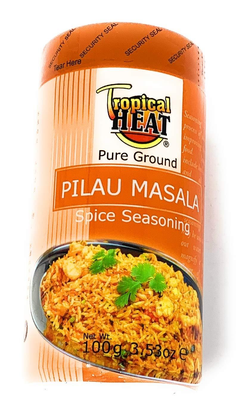 Tropical Heat Pilau Masala Spice Seasoning 3.53oz - Authentic Blend for ...