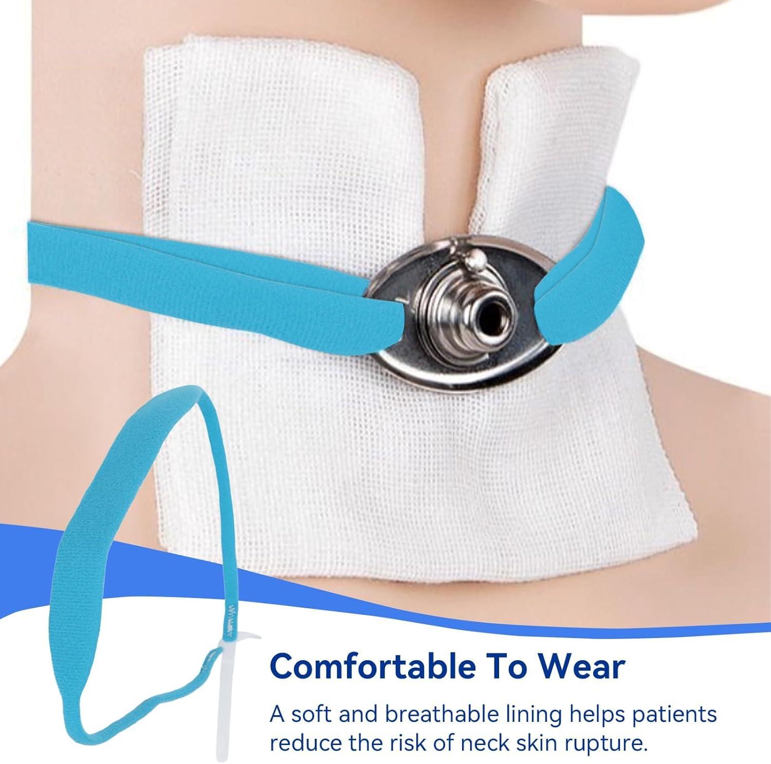 Tracheostomy Tube Holder Belt Conduit Neck Ties Strap Trachea Bands ...
