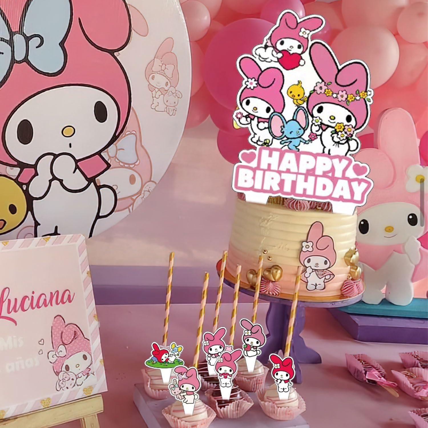 37pcs Melody Birthday Party Supplies for Melody Theme Birthday ...