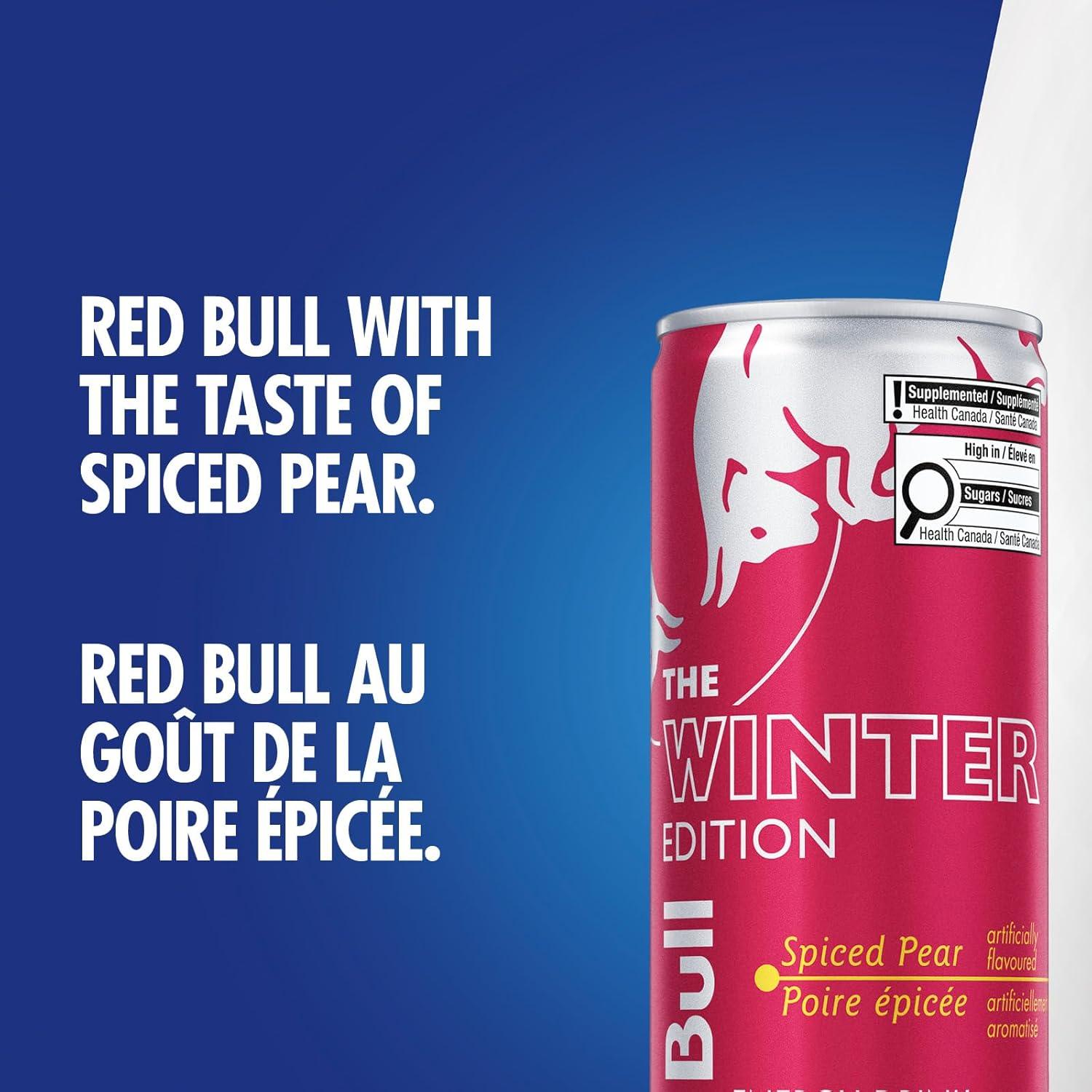 Red Bull Energy Drink Spiced Pear 250ml (24 pack)