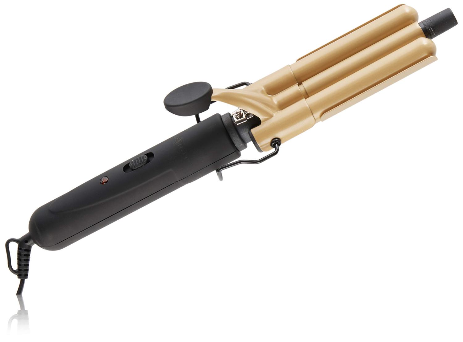 Gold 'N Hot Ceramic Triple Barrel Waver - Professional Hair Styling ...