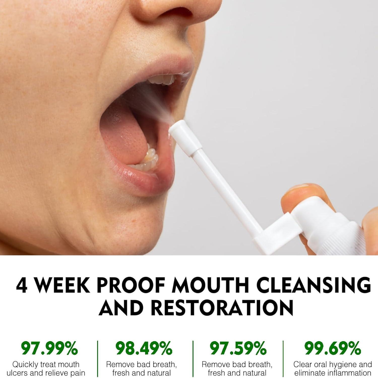 Mouth Ulcer Spray Mouth Ulcer Treatment Spray for Adluts Ulcer Breath ...