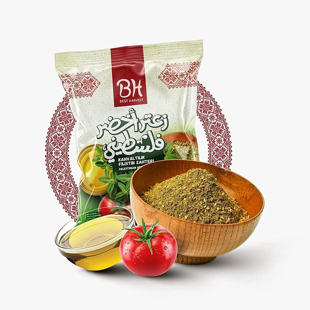 BH Best Harvest Palestinian Green Za'atar Spice Blend 200g - Hyssop ...