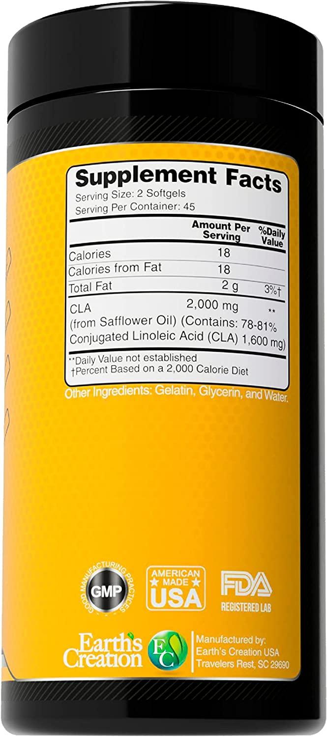 Earth's Creation Liquid Carnitine 5000 with CLA Bundle - Ultimate ...