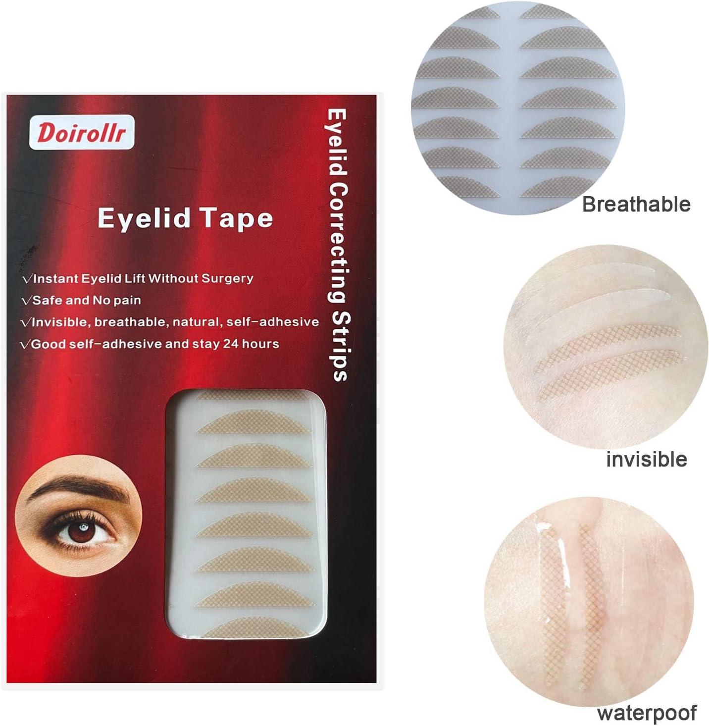 Invisible Eyelid Tape Strips | Droopy Eyelid Lifter | 260Pcs | Skin ...