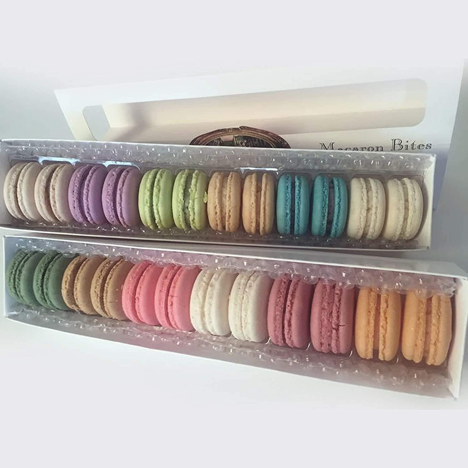 Deluxe French Macarons Gift Box - 24 Assorted Flavors | Buy Online