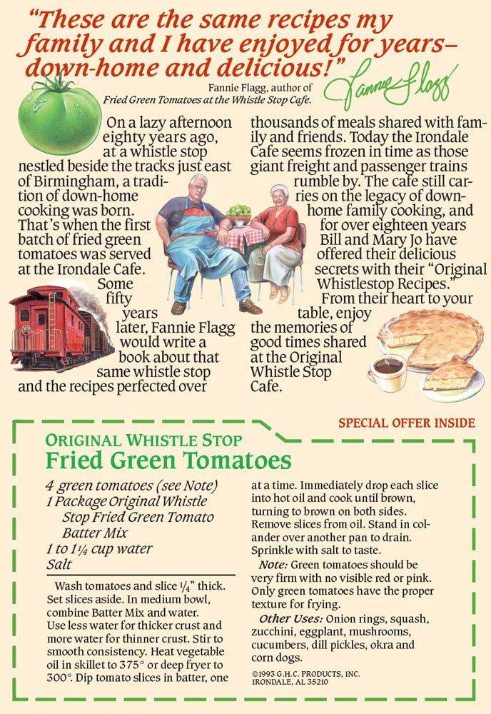 WhistleStop Cafe Fried Green Tomato Batter Mix - 9 Oz Box | Buy Now ...