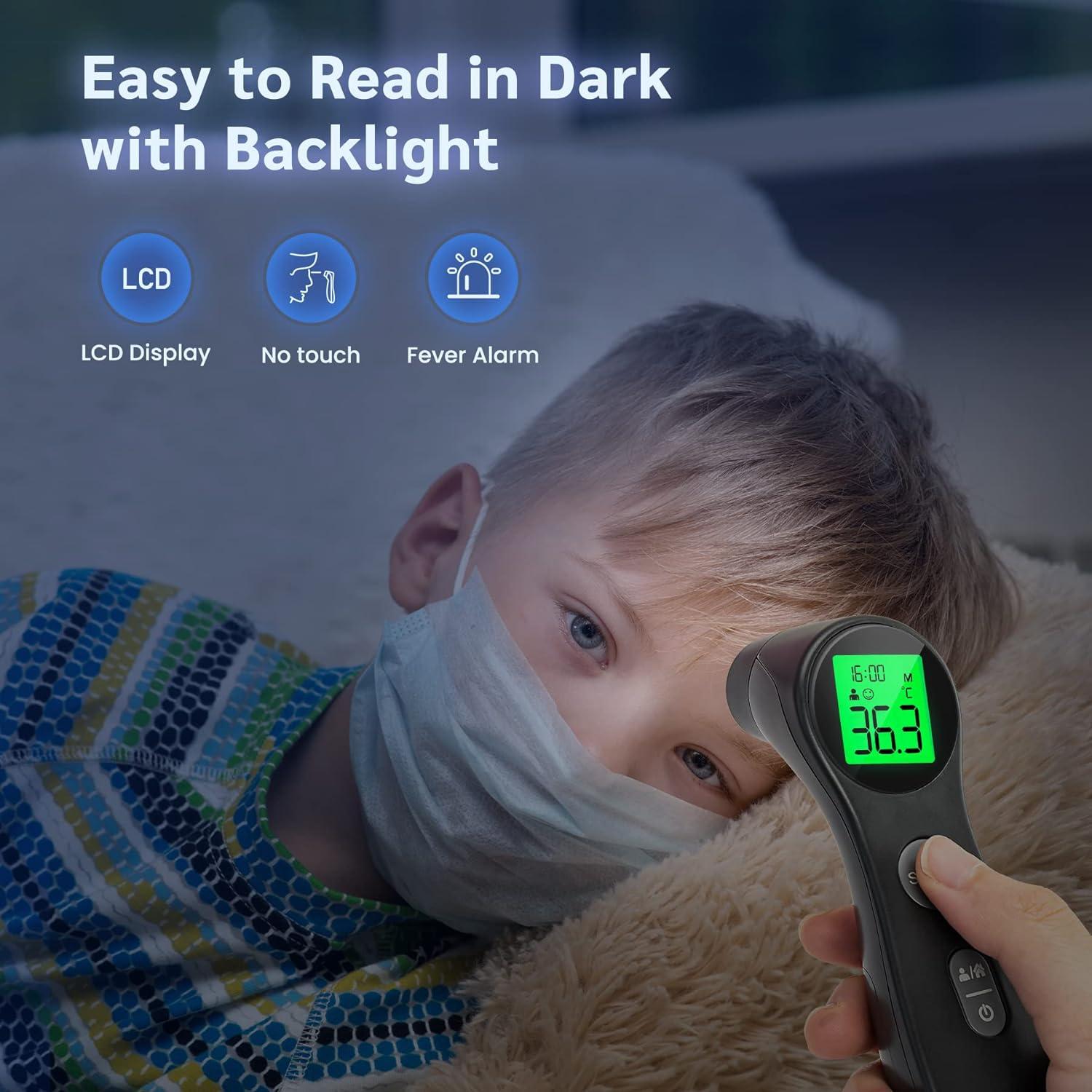 Femometer Non-Contact Infrared Forehead Thermometer - Digital Body ...