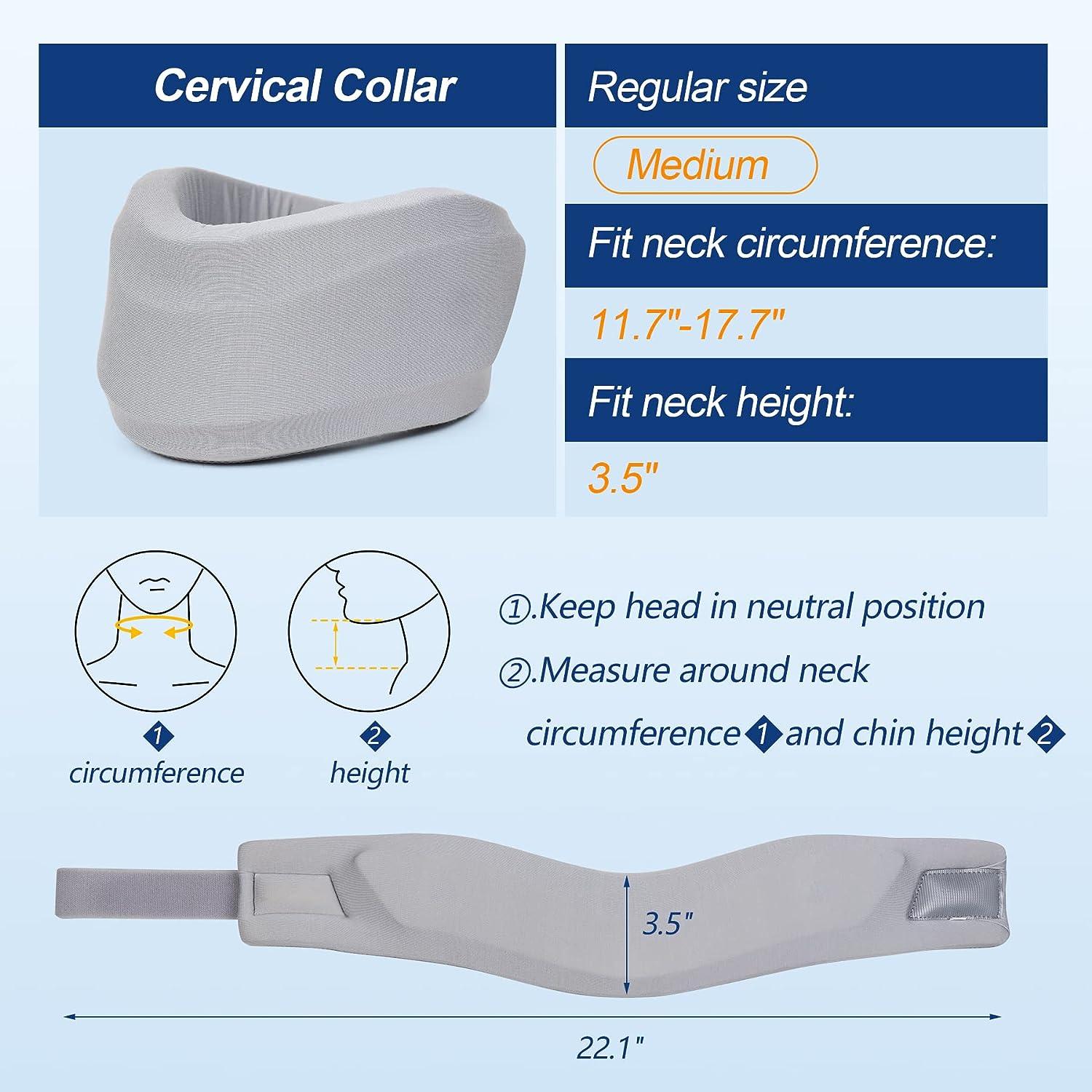 CozyHealth Neck Brace - Soft Neck Support for Men and Women - Foam ...