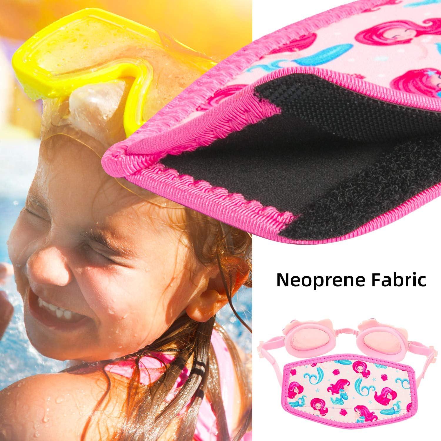 AMUSEPROFI Neoprene Kids Diving Mask Strap Cover - Pink-Red-Blue Dive ...