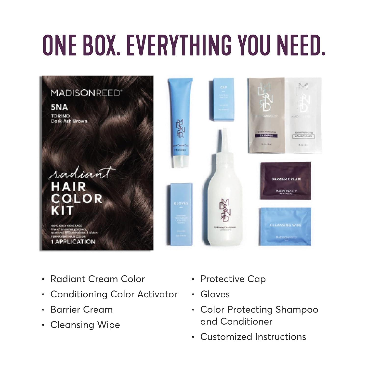 Madison Reed Radiant Hair Color Kit in Torino Brown - 5NA | Shades of ...