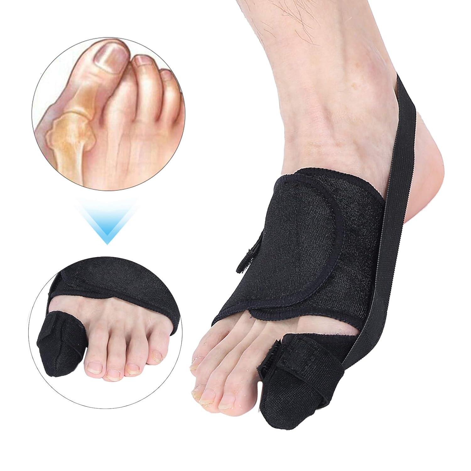 Hallux Valgus Bunion Corrector | Double Adjustment Toe Separator for ...