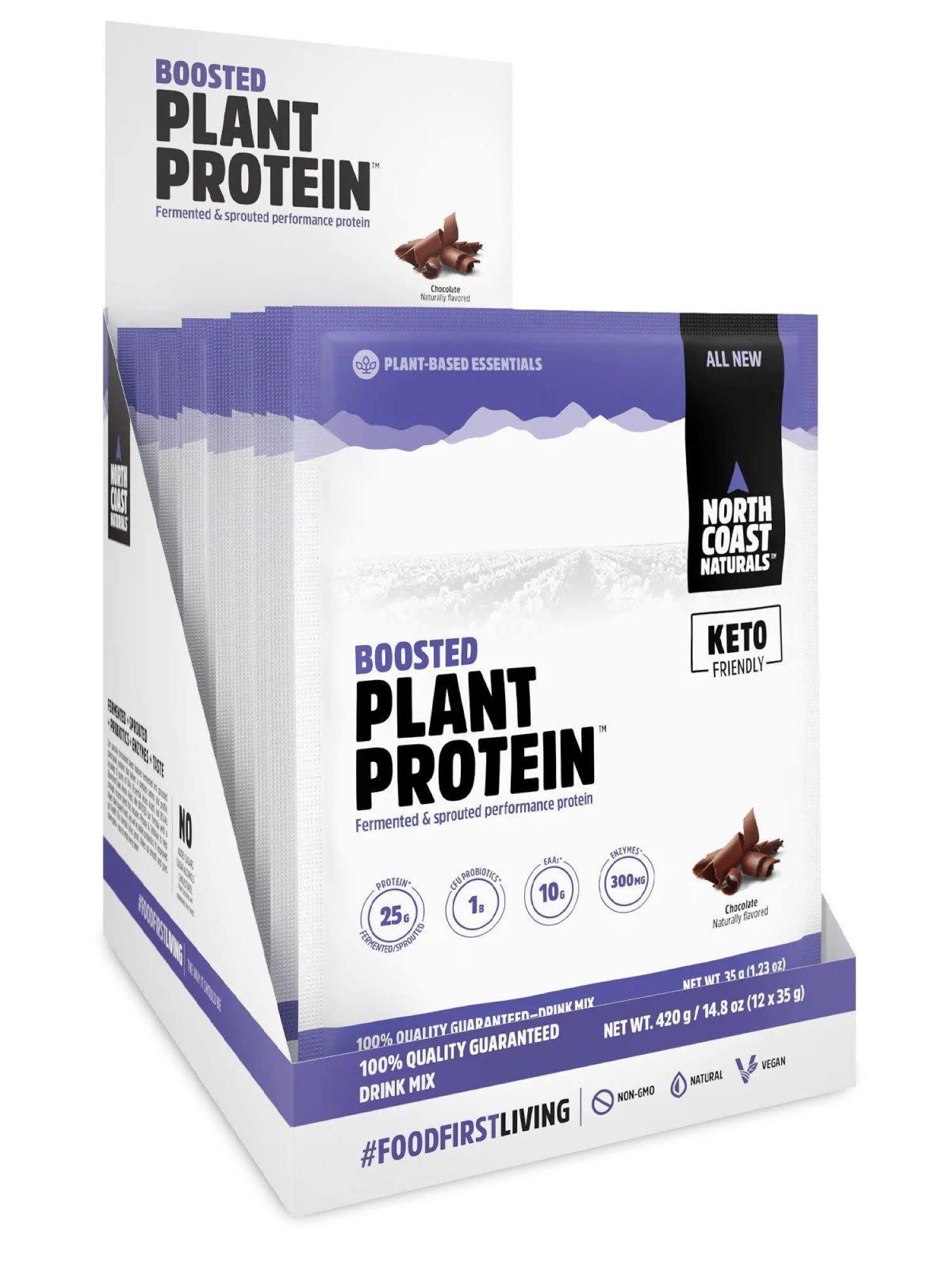 NCN Boosted Plant Protein / Fermented & Sprouted Protein Powder / Keto ...