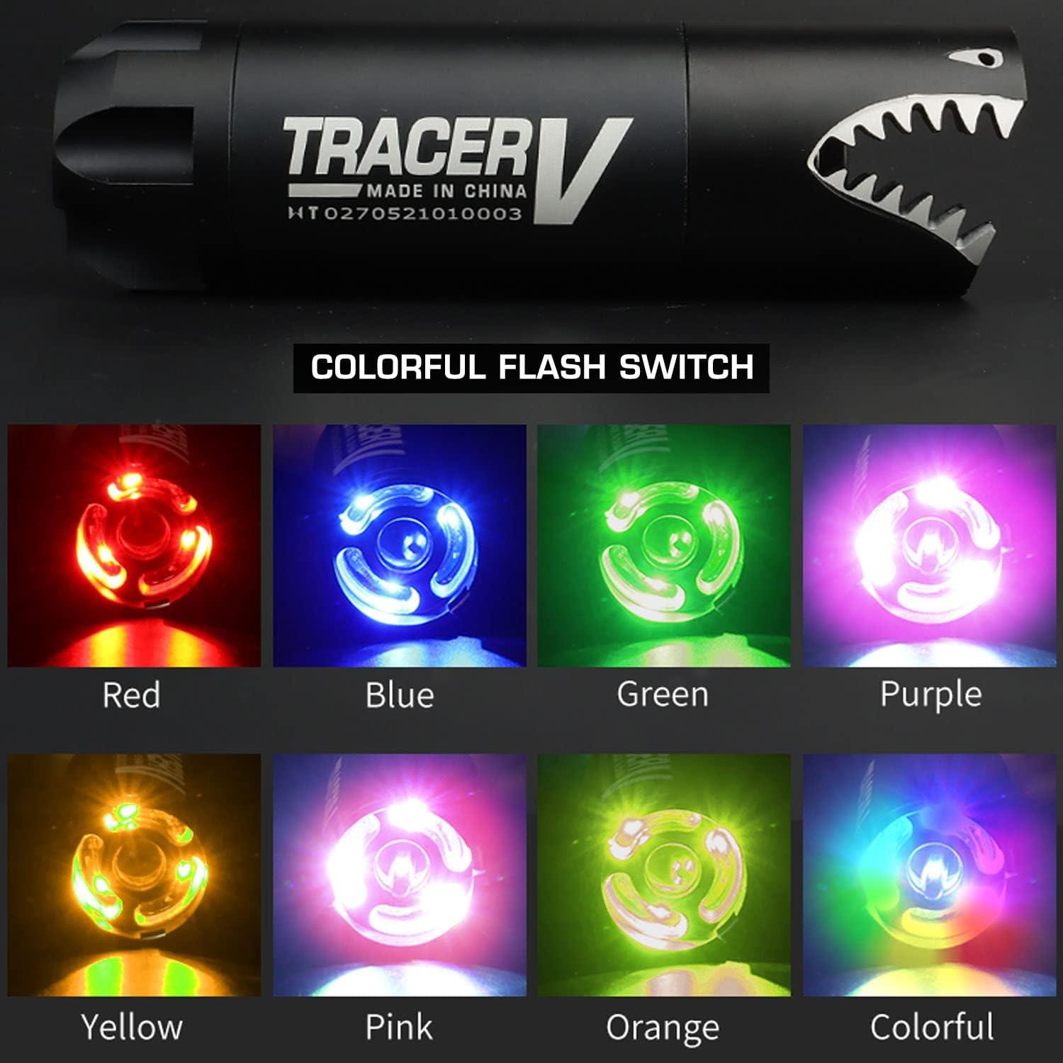 DoxiGlobal Mini Tracer Unit - Colorful Spitfire Lighter V BBS Glow ...