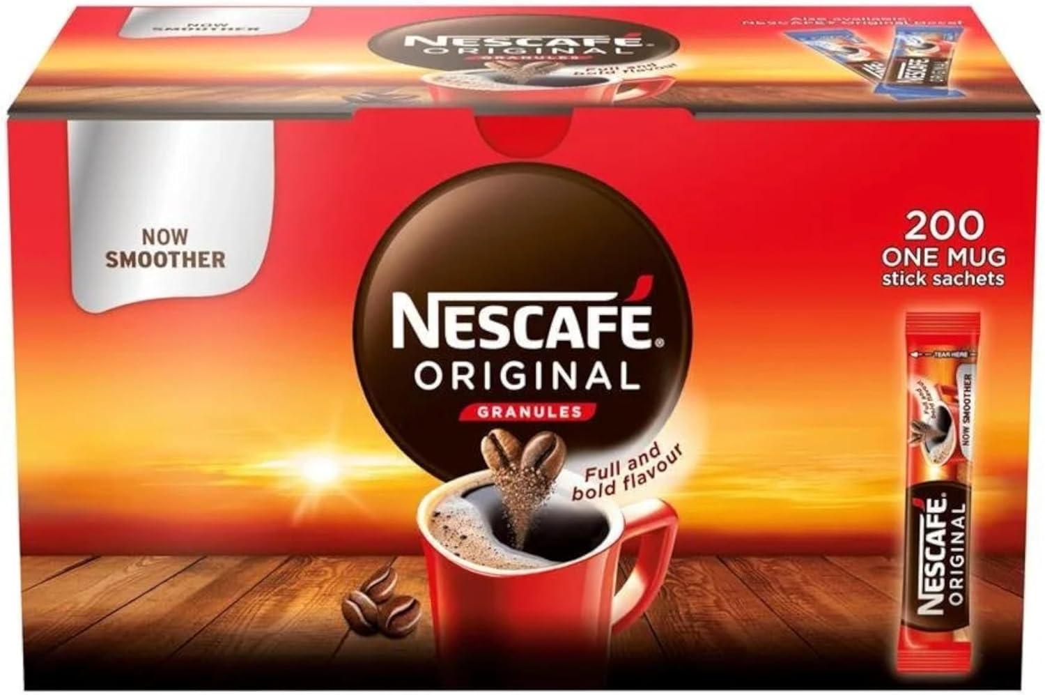 Original Catering Instant Coffee Sachets 200x1.8g (2 boxes 400 Total) | Buy Now with Express ...