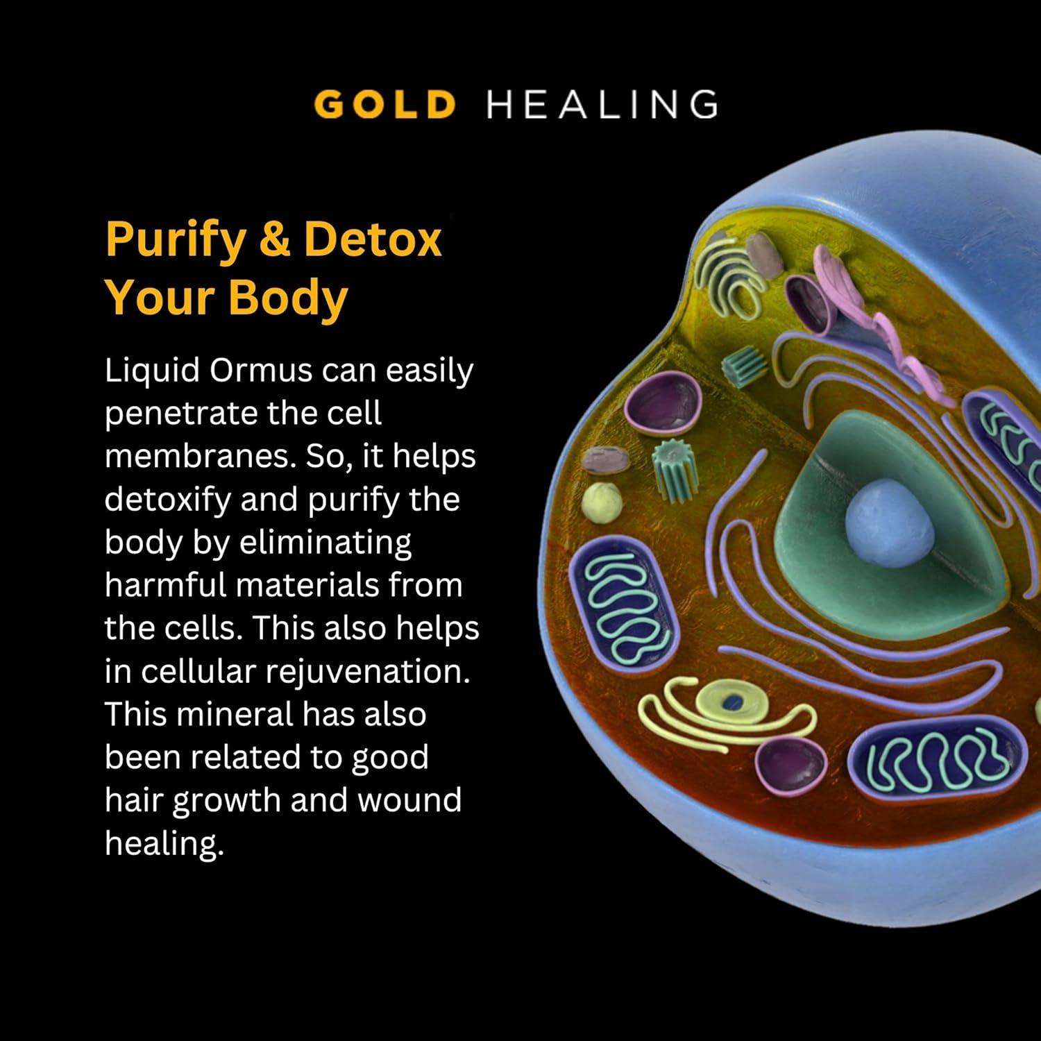 GOLD HEALING Ormus Liquid 200ml 70% Monatomic Gold 30% Magnesium Mana ...
