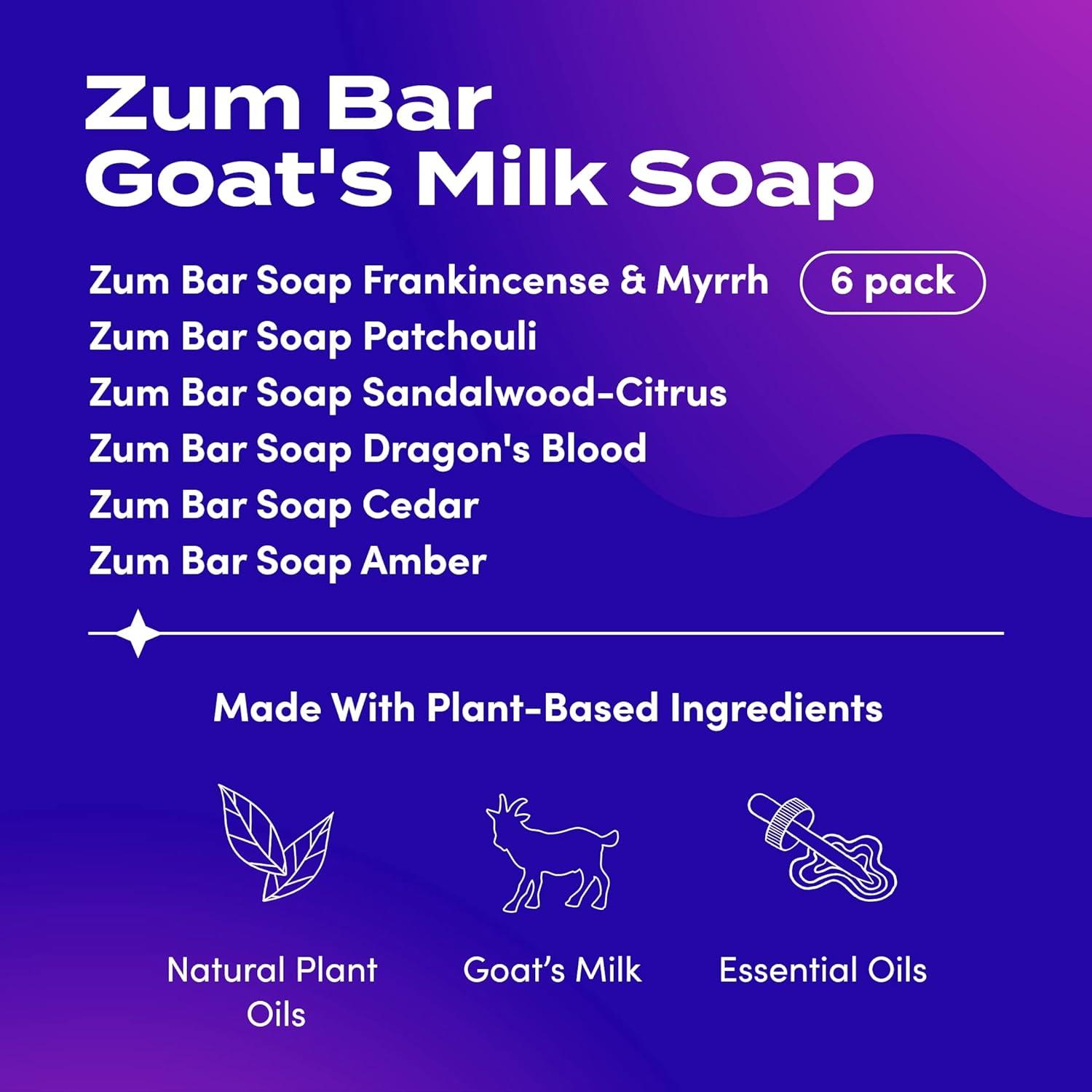 Zum Indigo Wild Bar Soap 6-Pack - Sultry Scents for a Luxurious ...