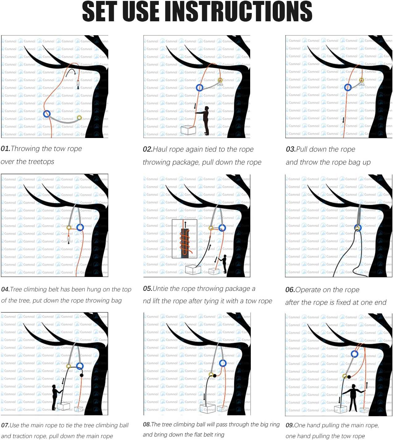CAMNAL Arborist Climbing kit Ring-kit | Buy Now with Express International Delivery | GoSupps.com