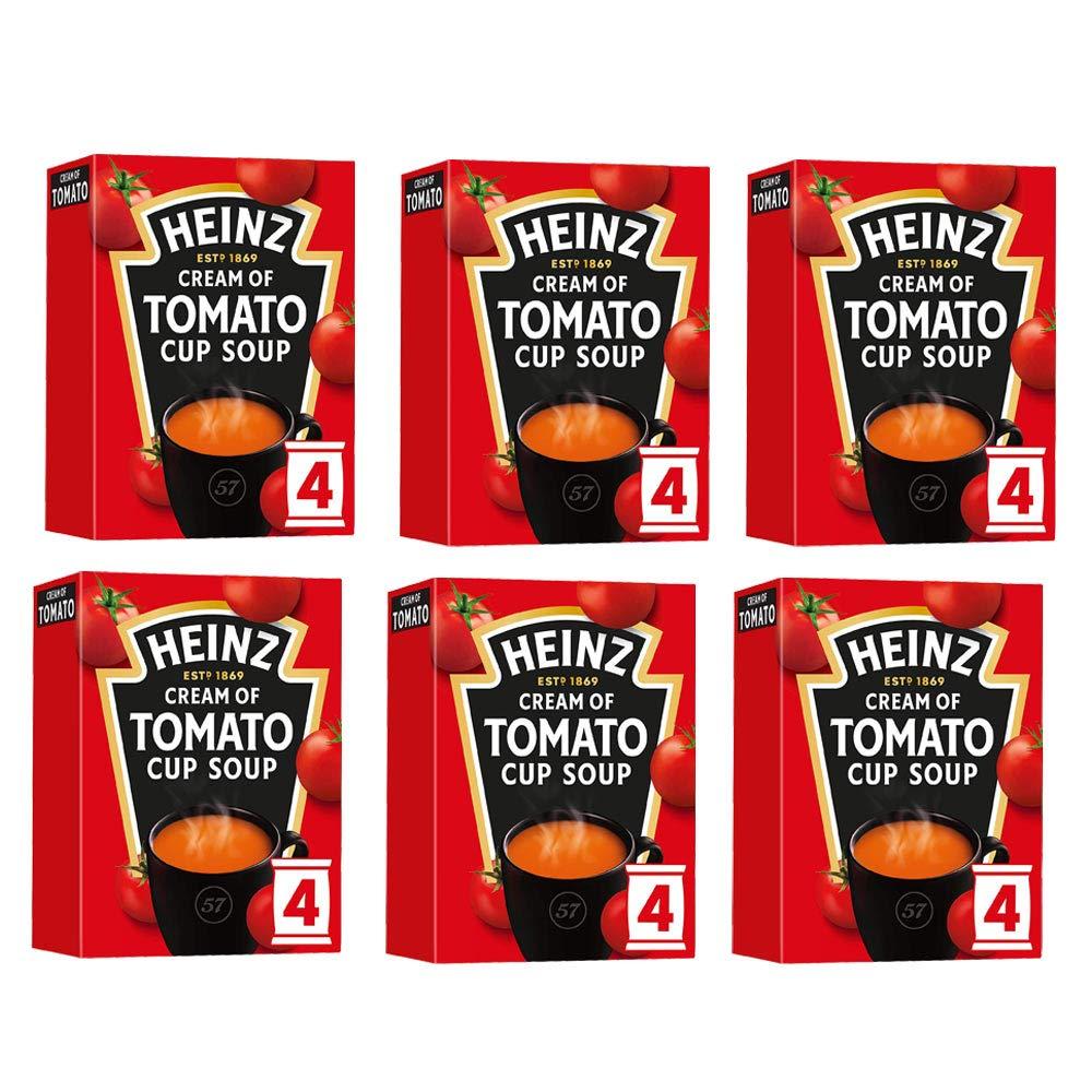 Heinz Cream of Tomato Cup Soup 6 x 88g (24 Sachets) | Buy Now with ...
