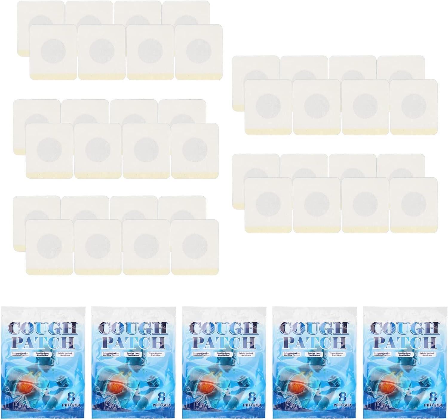SHYEKYO Cough Relief Patch 40Pcs - Quick Absorption, Easy Application ...