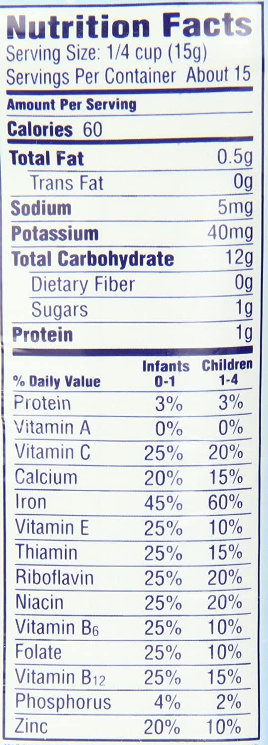 Gerber Baby Cereal 1st Foods DHA & Probiotic 8oz (Pack of 6) - Nutrient ...