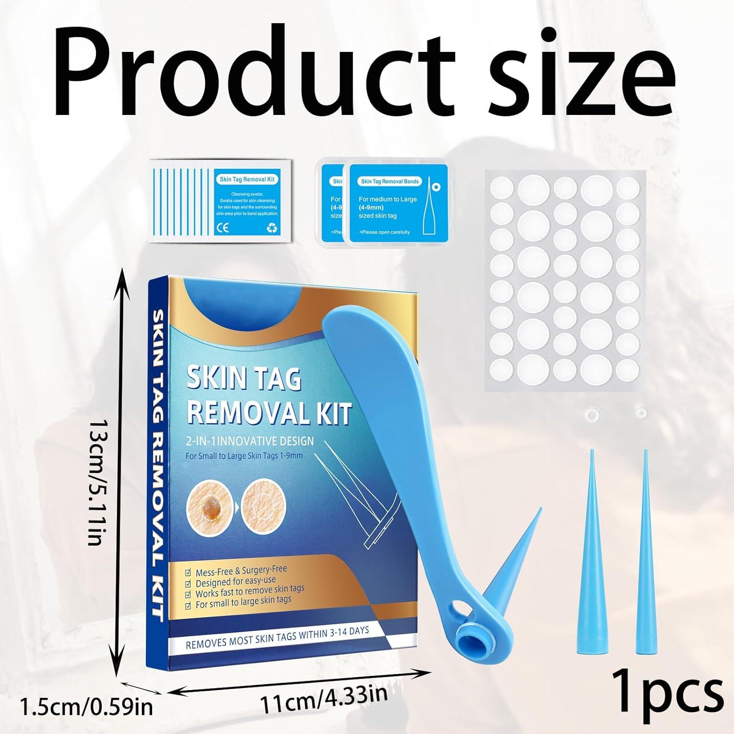 TYVOM 2-in-1 Skin Tag Removal Kit for Most Body Parts | Easy DIY at ...
