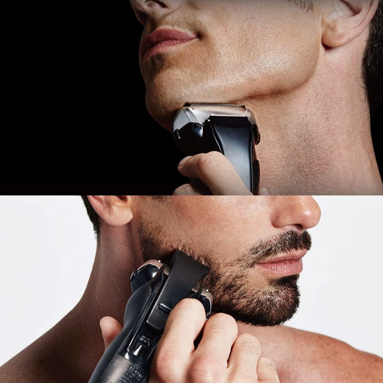 Buy Panasonic Wet/Dry Razor ES-RT67 Bundle with Nose/Ear Hair Cutter ER ...