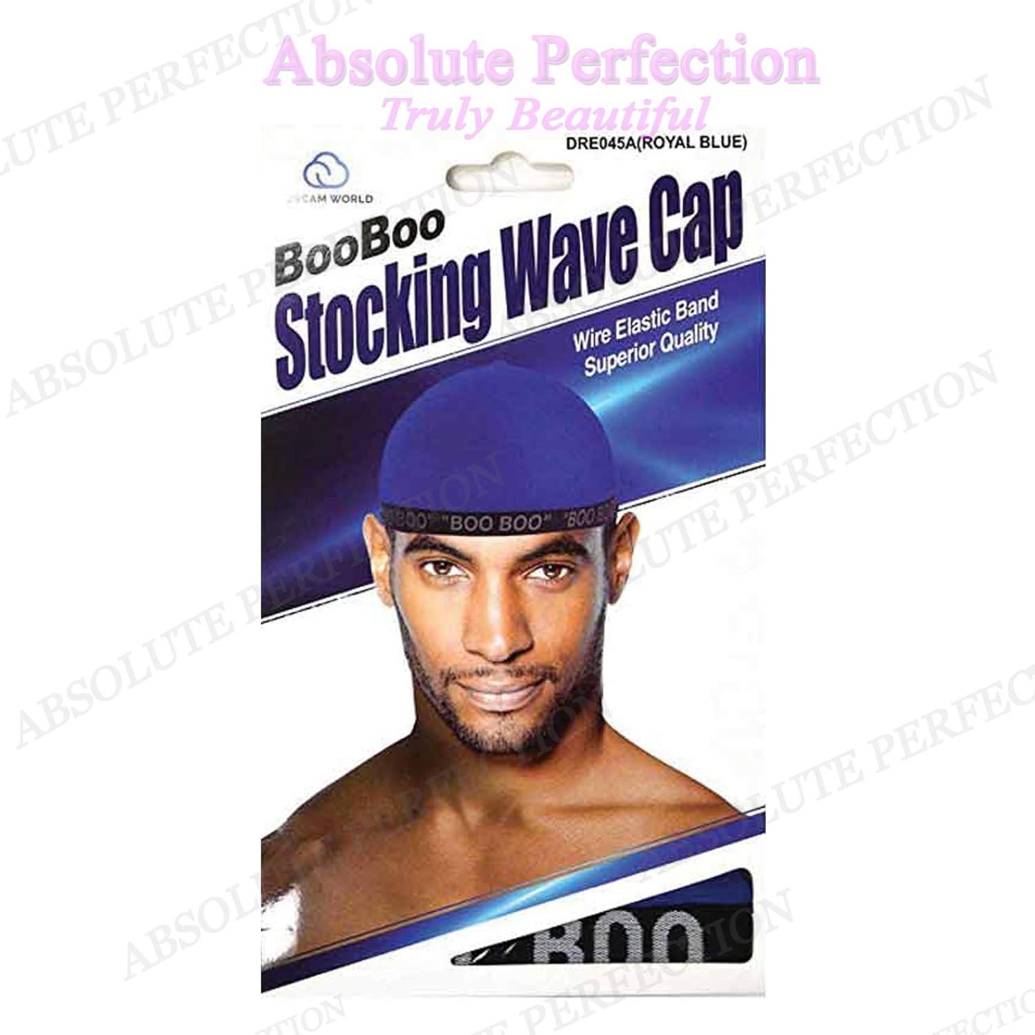 Royal Blue Dream Boo Boo Stocking Wave Cap 3-Pack - Ultimate Hair ...
