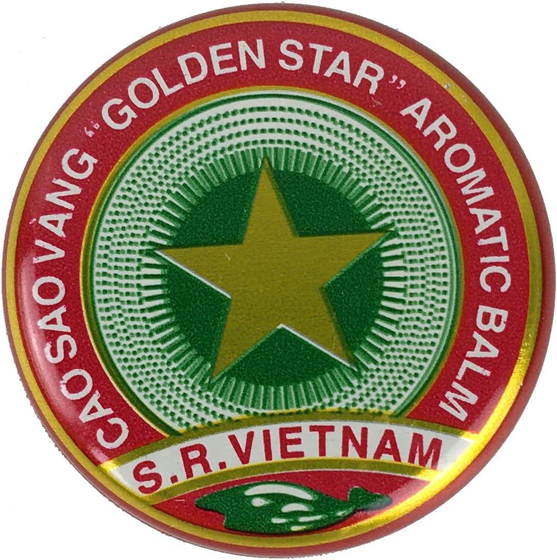 Golden Star Balm (Cao Sao Vang) - Aromatic Balsam from Vietnam | Star ...