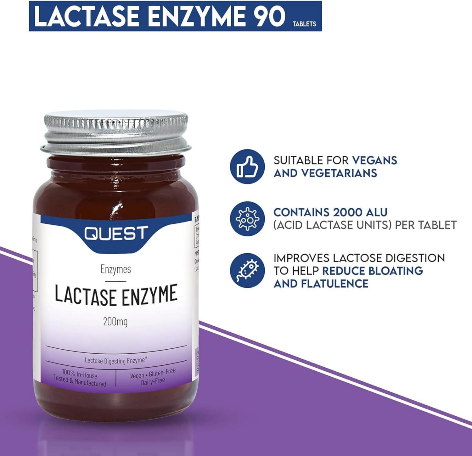 Quest Lactase 200mg 30 tablet | Buy Now with Express International ...