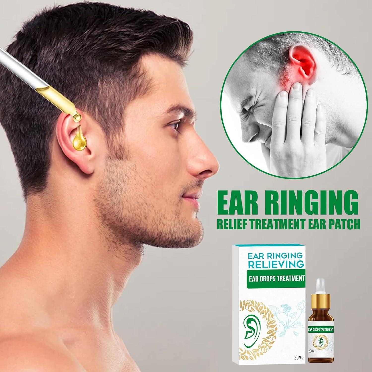 Tinnitus Ear Drops for Adults - Bio Ear Relief Drops 20ml | Effective ...