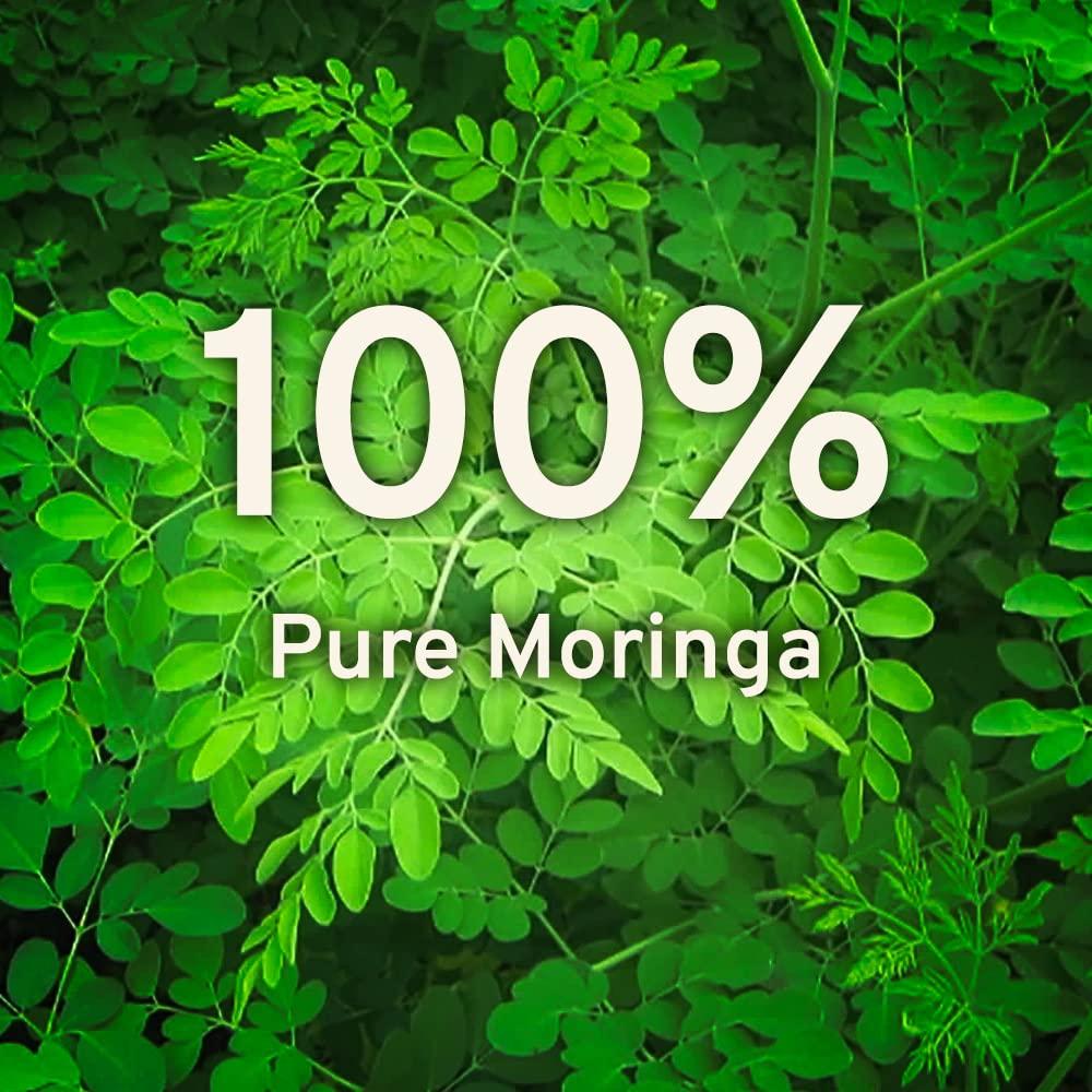 Organic Moringa Tea Bags (100 Count) | Non-GMO, Caffeine-Free & USDA ...