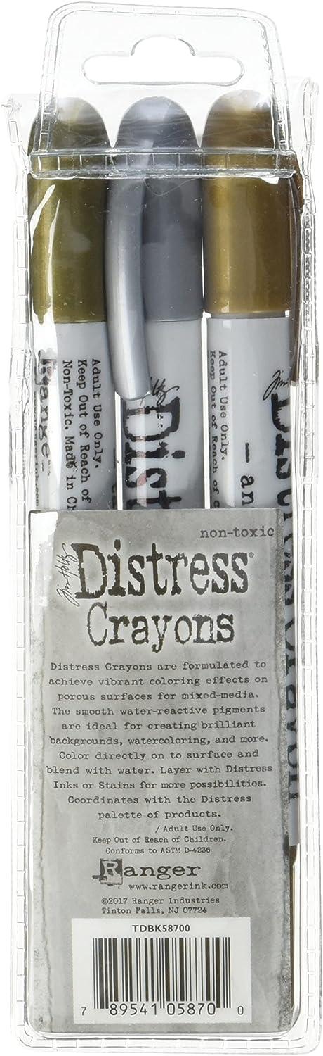 Tim Holtz Distress Crayon Set - Ranger Metallics (3 Piece) | Buy Now ...