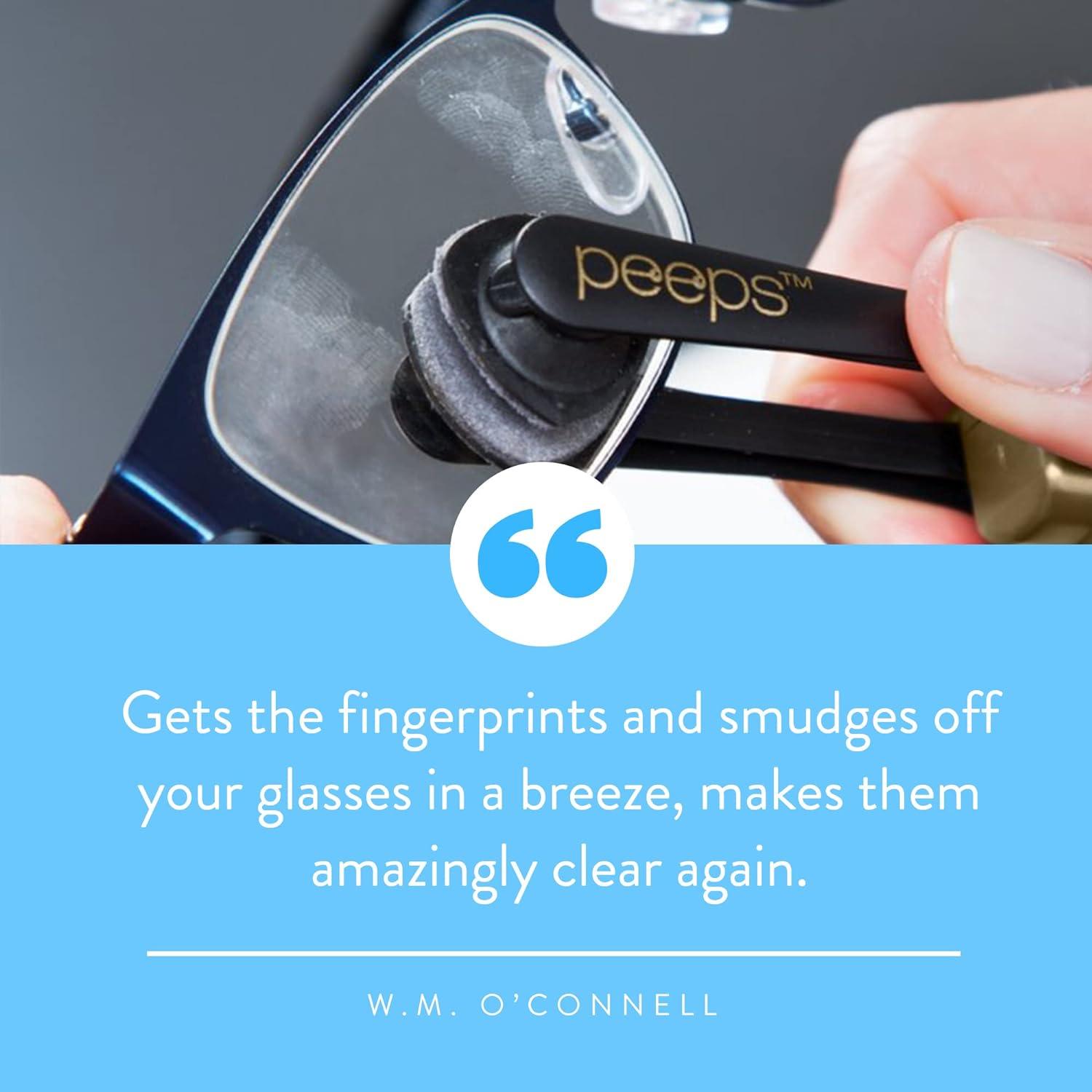 CarbonKlean Peeps Eyeglass Lens Cleaner - NASA-Approved Carbon ...