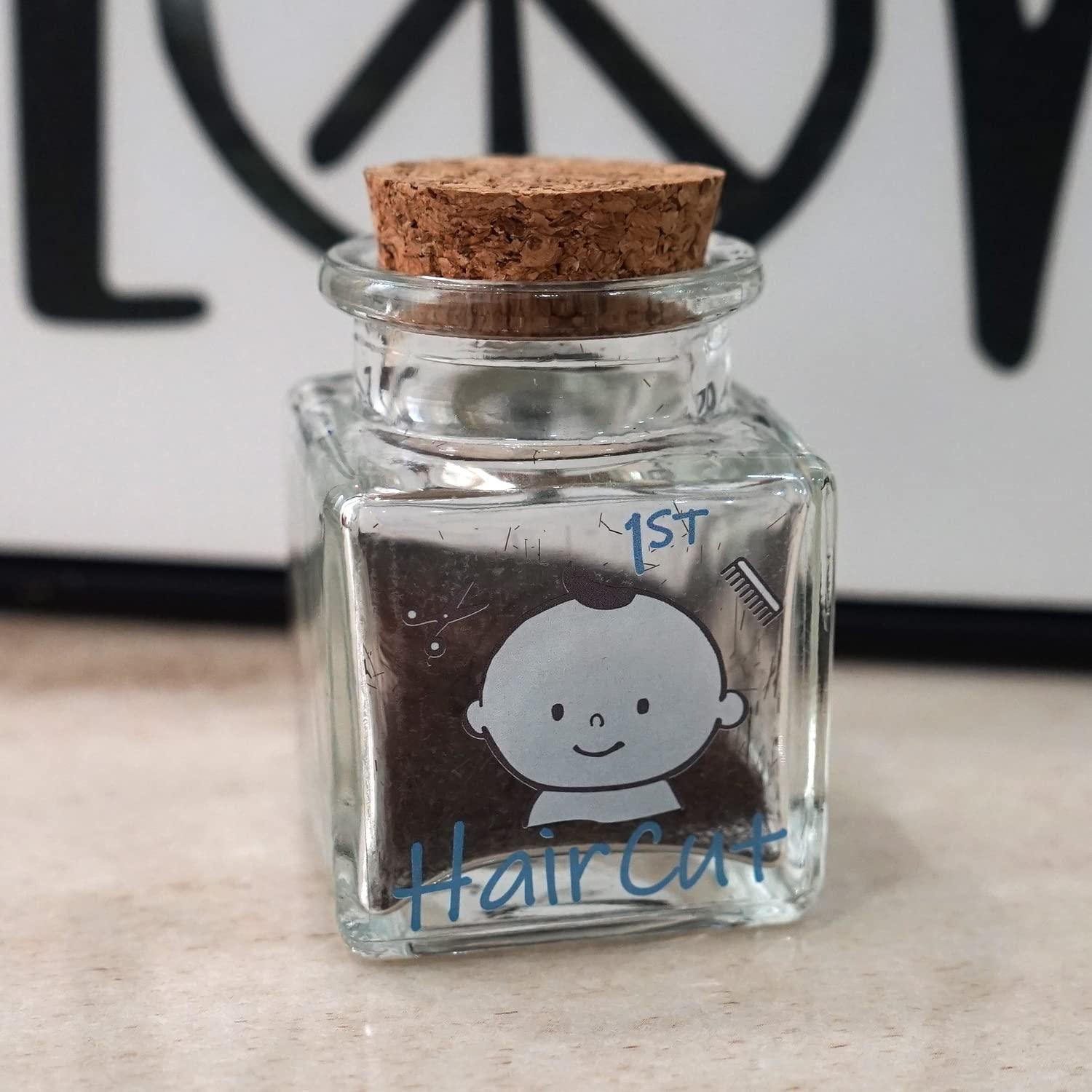 HAMUIERS First Haircut and First Curl Keepsake Box for Kids - Baby ...