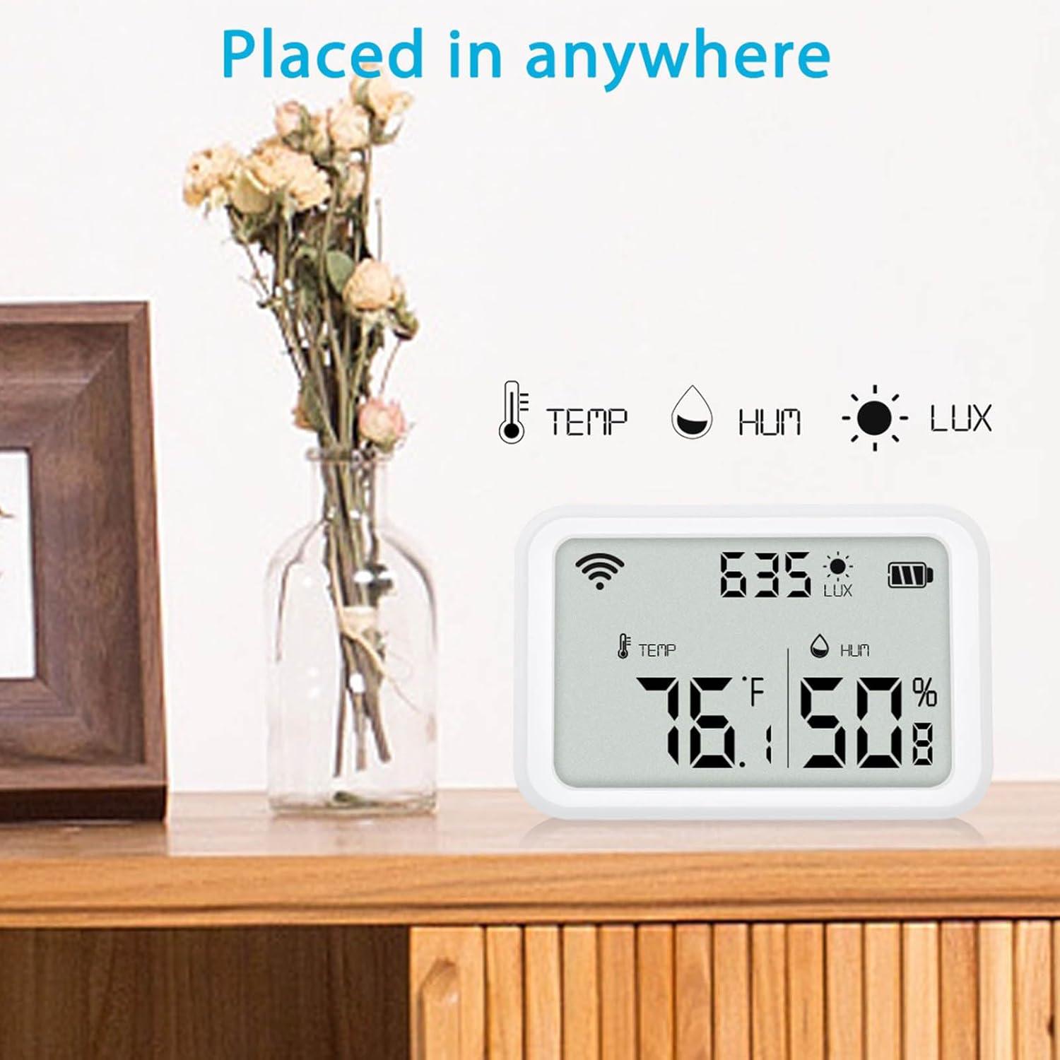 Tyenaza WiFi Thermometer Hygrometer | Intelligent Wireless Temperature ...