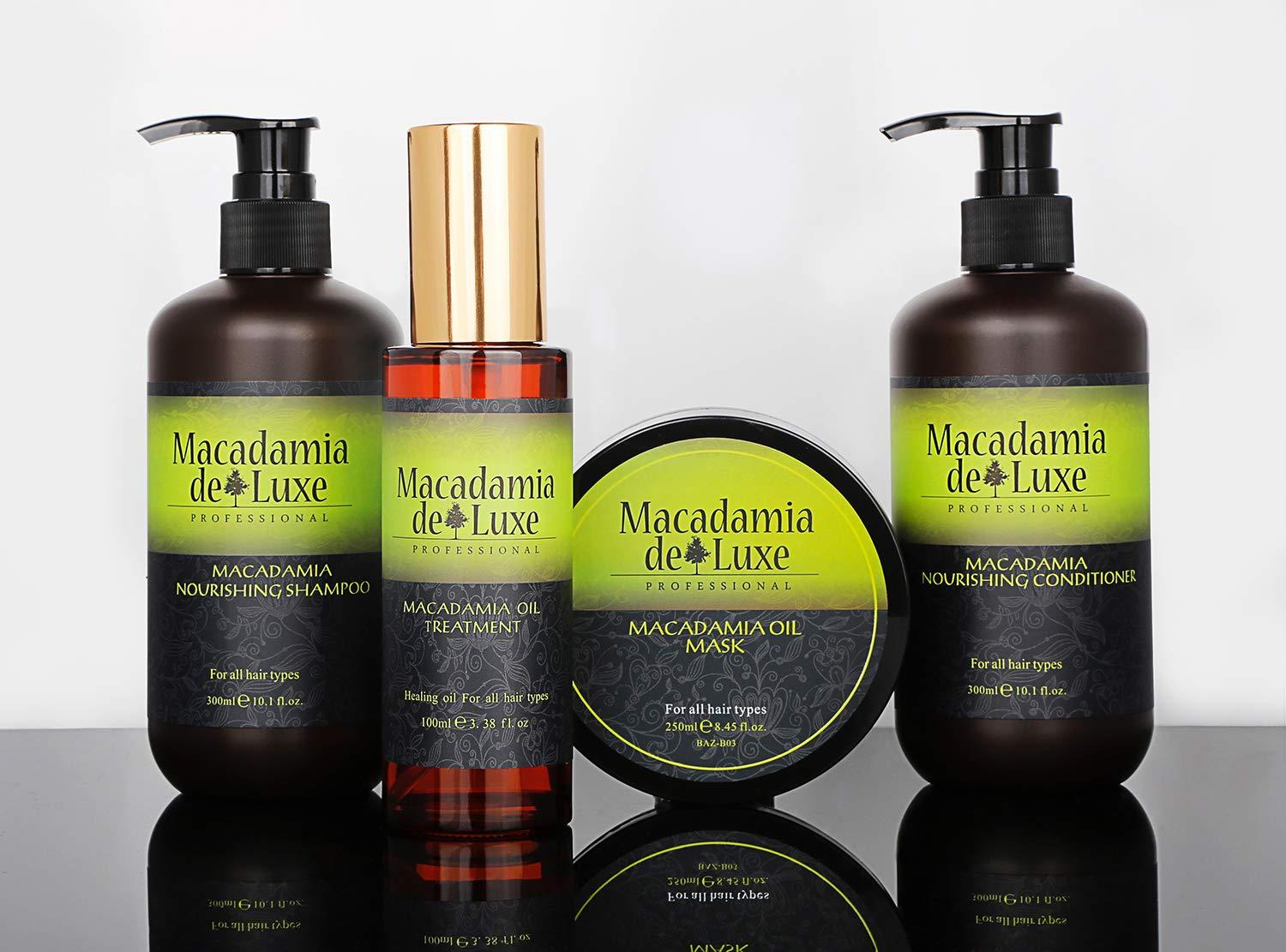 Macadamia Deluxe Oil Mask 8.45 Oz - Nourishing Hair Treatment | Buy Now ...