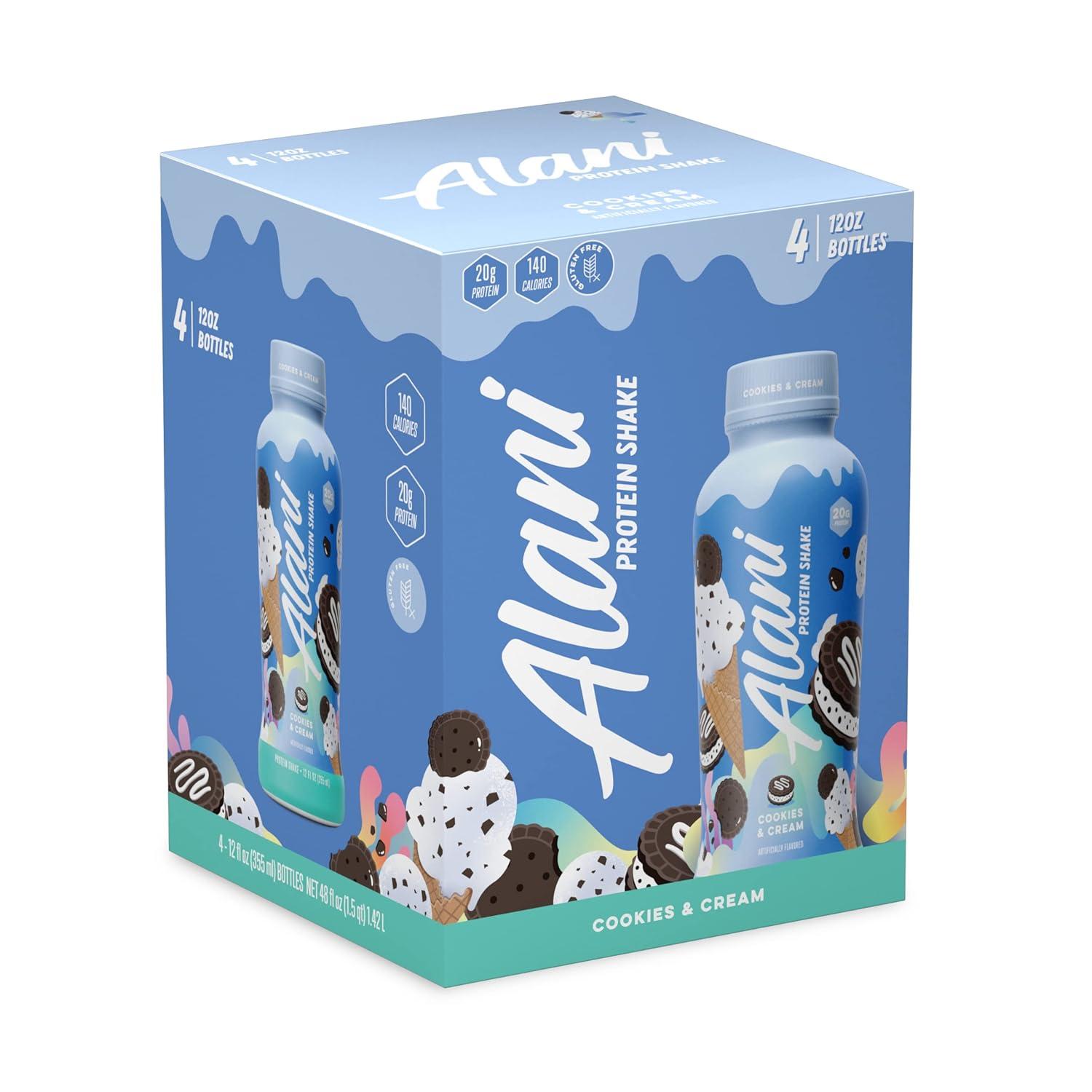 Alani Nu Protein Shake Ready to Drink Naturally Flavored Gluten Free ...