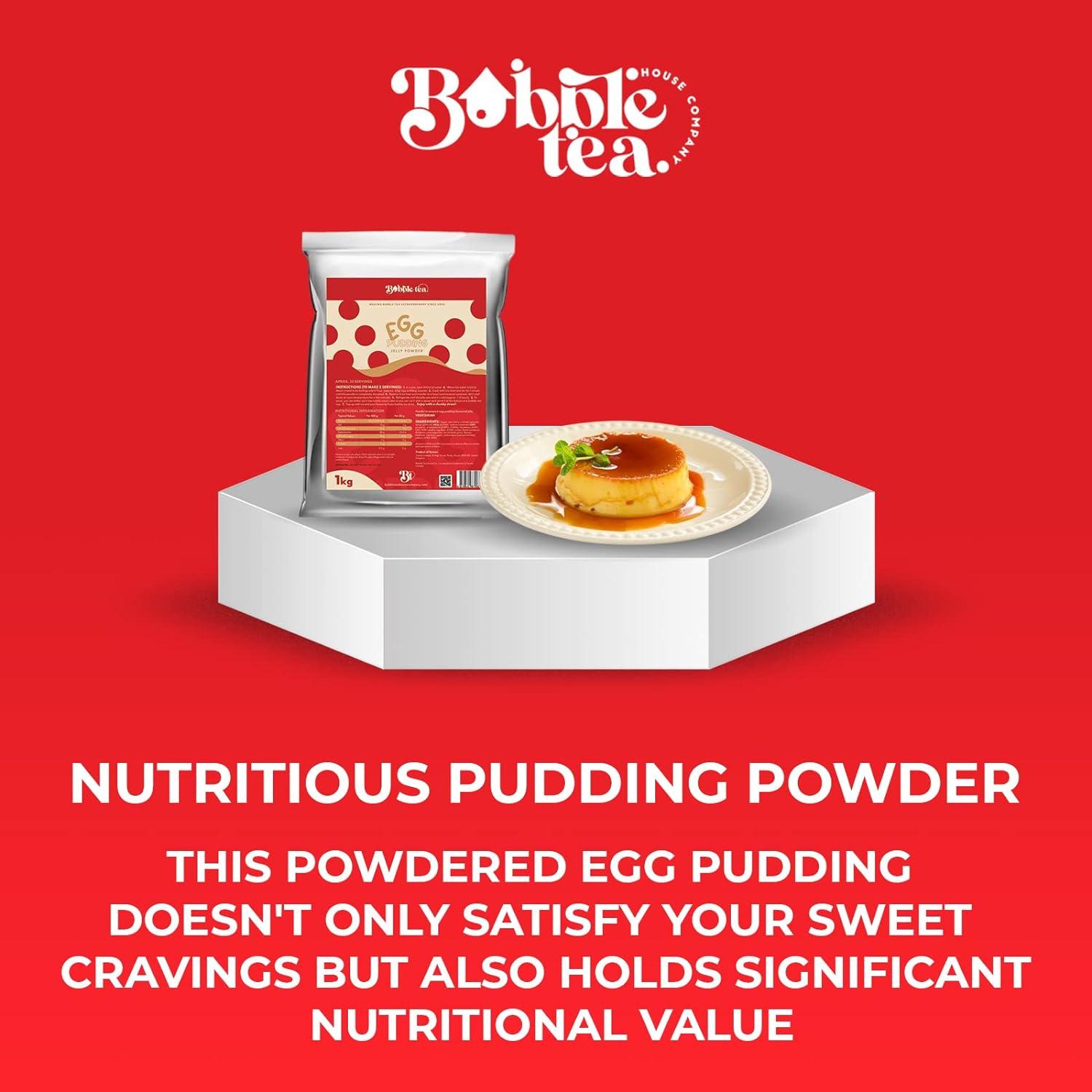 Zacely Egg Pudding Powder - Protein Pudding for Dessert Toppings ...
