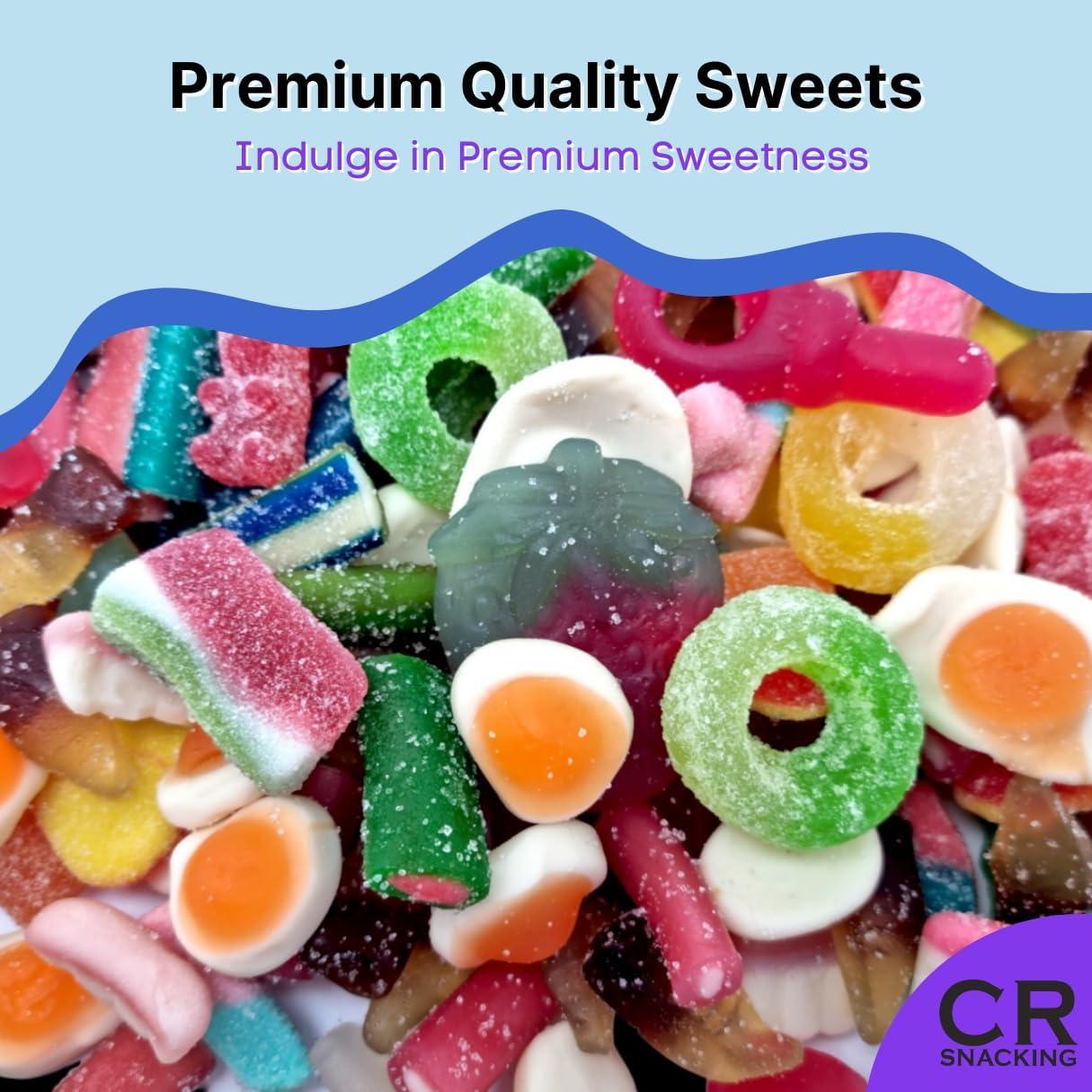 Pick & Mix Sweets 1kg - 20 Varieties Fizzy sour and Jelly Sweets ...
